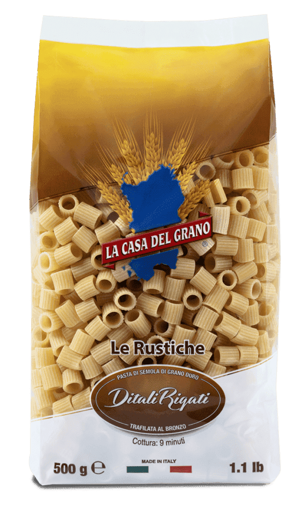 Ditali rigati e peperoni colorati - La Casa del Grano